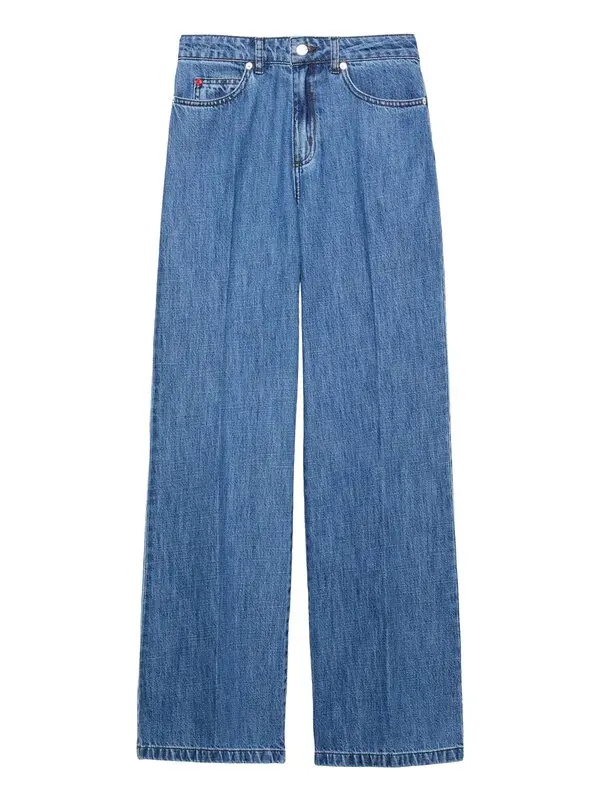 Max & Co. Wide-leg Jeans - Navy