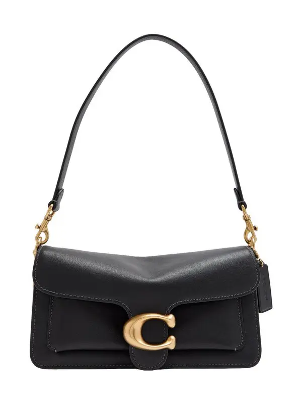COACH Tabby 26 Leather Shoulder Bag - Black