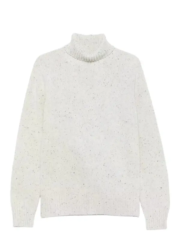 KANGRA Roll-neck Sweater - Neutrals