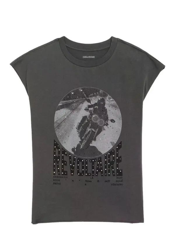 Zadig&Voltaire Cloe Tank Top - Grey