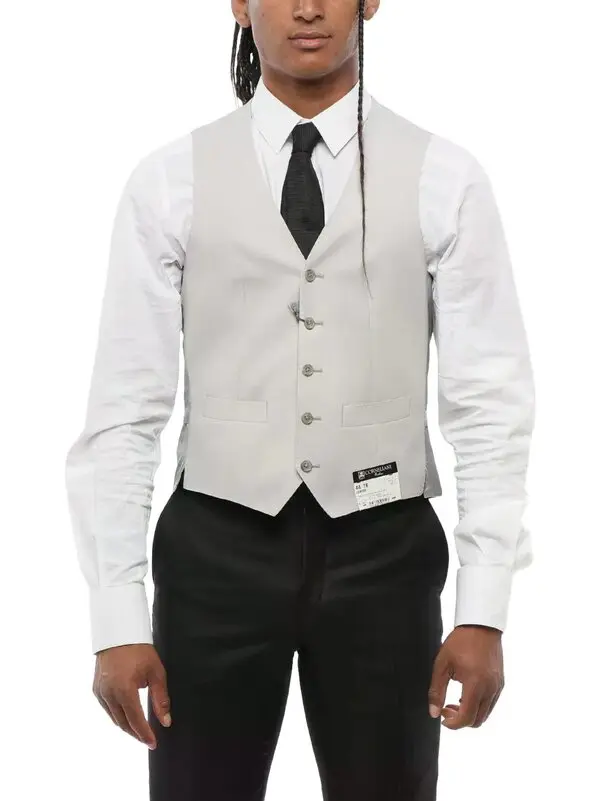 Corneliani V-neck Waistcoat - Grey