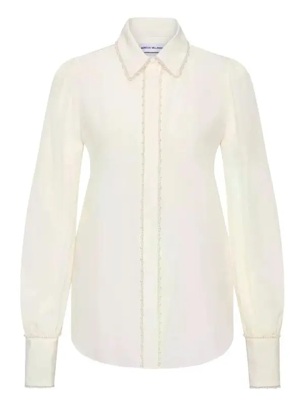 Rebecca Vallance Marietta Shirt - Neutrals