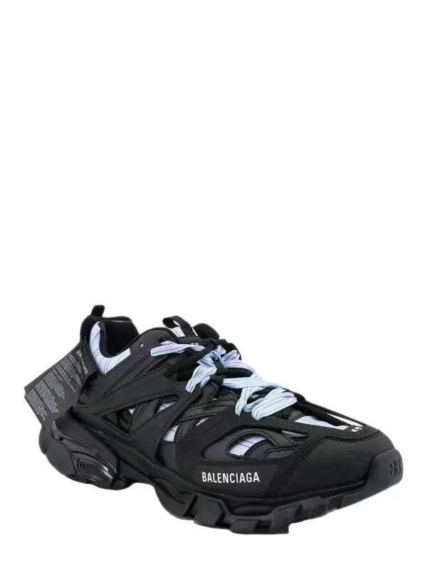 Balenciaga Track Shirt Lace-up Sneakers - Black