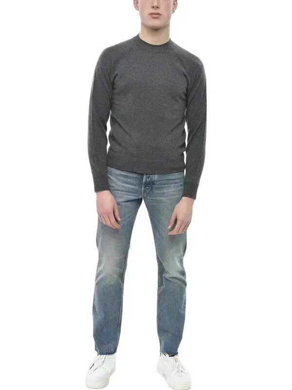 PAOLO PECORA Raglan-sleeve Sweater - Grey