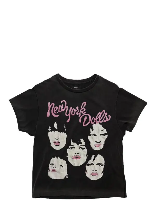 OTHER UK New York Dolls Live From The Bowery Vintage T-shirt - Black