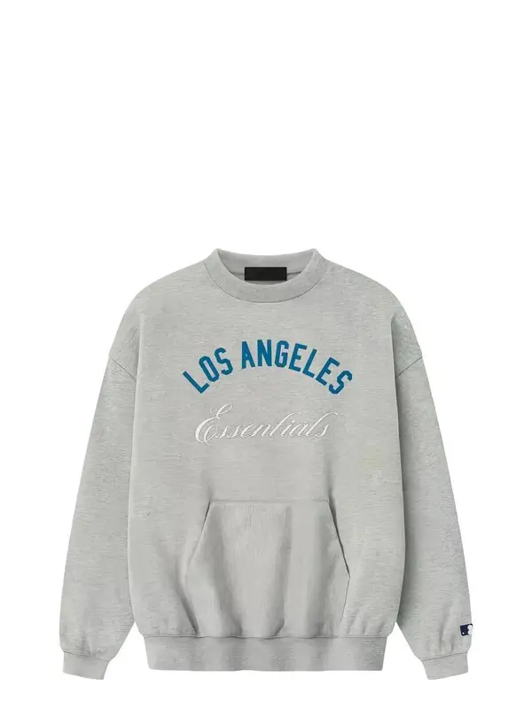 Fear Of God Essentials Logo-print Sweatshirt - Grey
