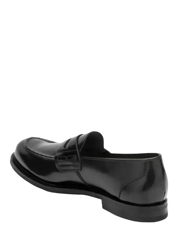 Church's Penny-slot Leather Loafers - Black