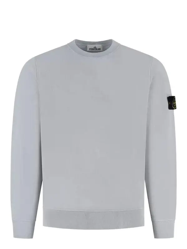 Stone Island Logo-patch Sweater - Grey