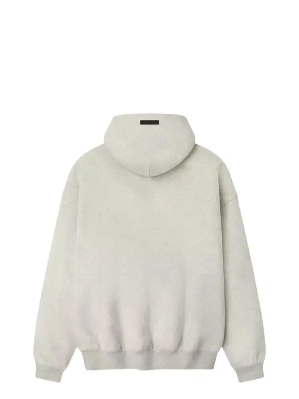 Fear Of God Essentials Logo-print Hoodie - Grey