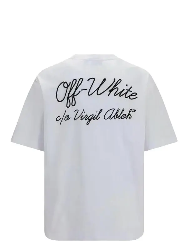 Off-White Script Logo Skate T-shirt - White
