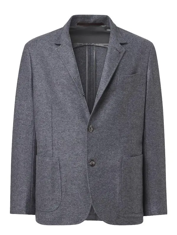 Fedeli Cashmere Blazer - Grey