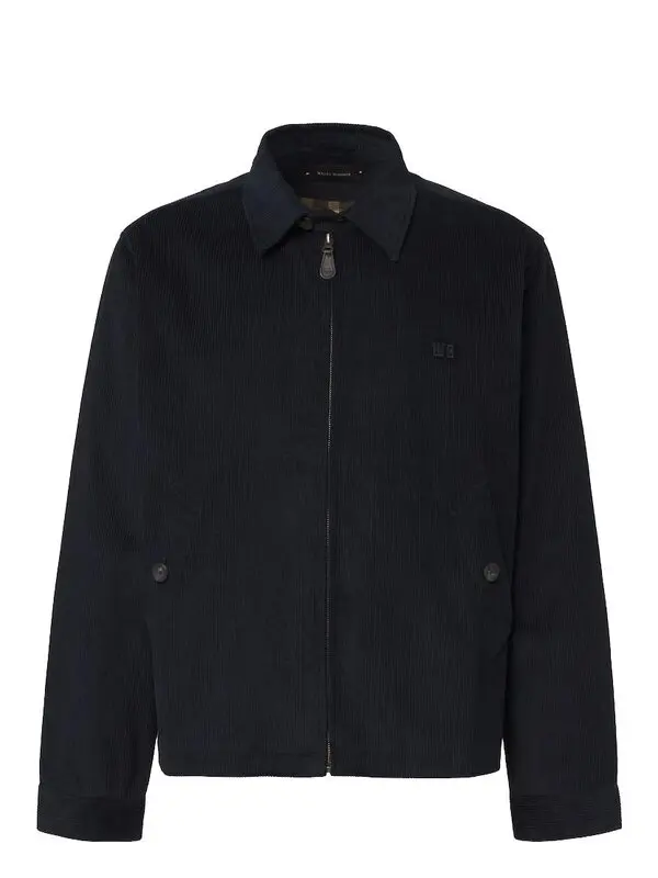 WALES BONNER Drew Cotton Corduroy Jacket - Blue
