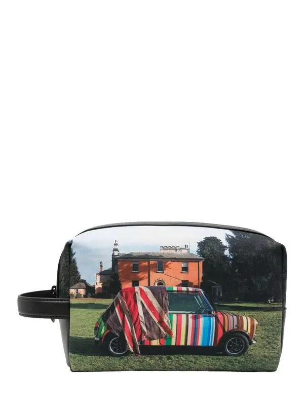 Paul Smith Mini At Langar Hall Washbag - Black