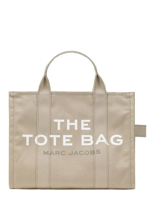 Marc Jacobs The Medium Tote Bag In Canvas - Beige