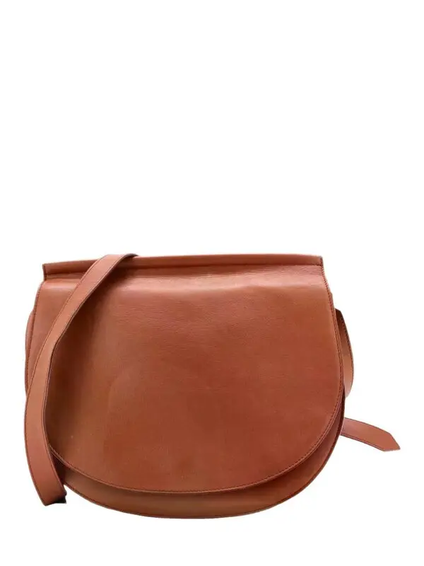 Givenchy Infinity Saddle Bag Leather Medium Crossbody Bag - Brown