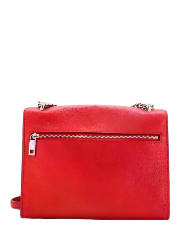 LOUIS VUITTON Mylockme Handbag Leather Bb Crossbody Bag - Red