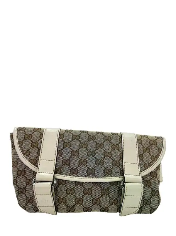 Gucci 2000s Gg Canvas Belt Bag - Neutrals