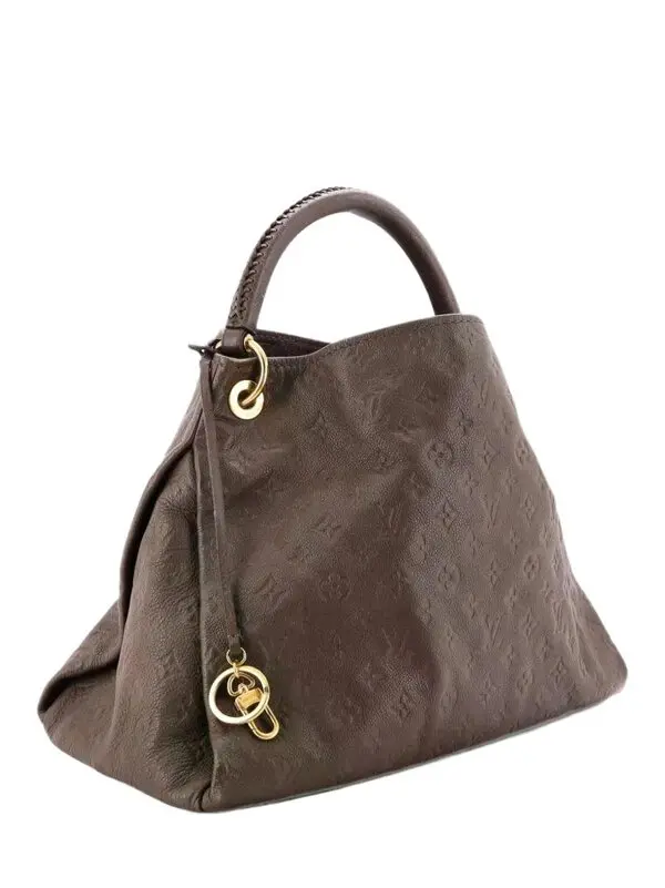 LOUIS VUITTON Artsy Handbag Monogram Empreinte Leather Mm Hobo Bag - Brown