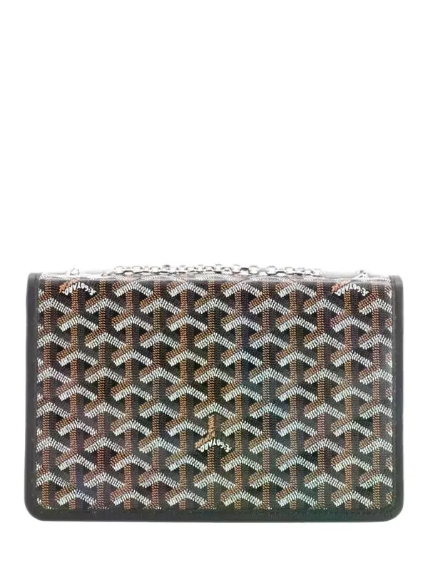 Goyard Alexandre Iii Coated Canvas Pm Shoulder Bag - Black