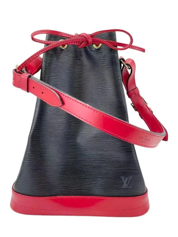 LOUIS VUITTON 1996 Noe Epi Shoulder Bag - Black