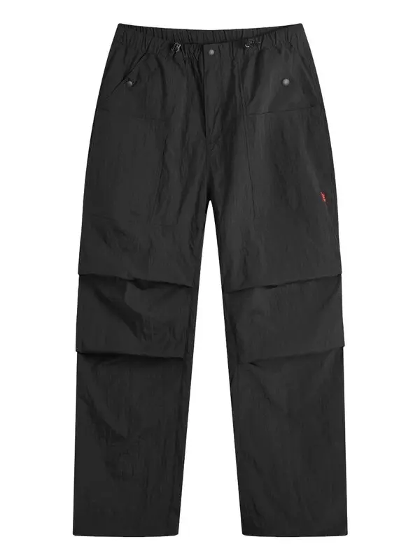 UNIFORM BRIDGE Relaxed Fit Training Pants - Black