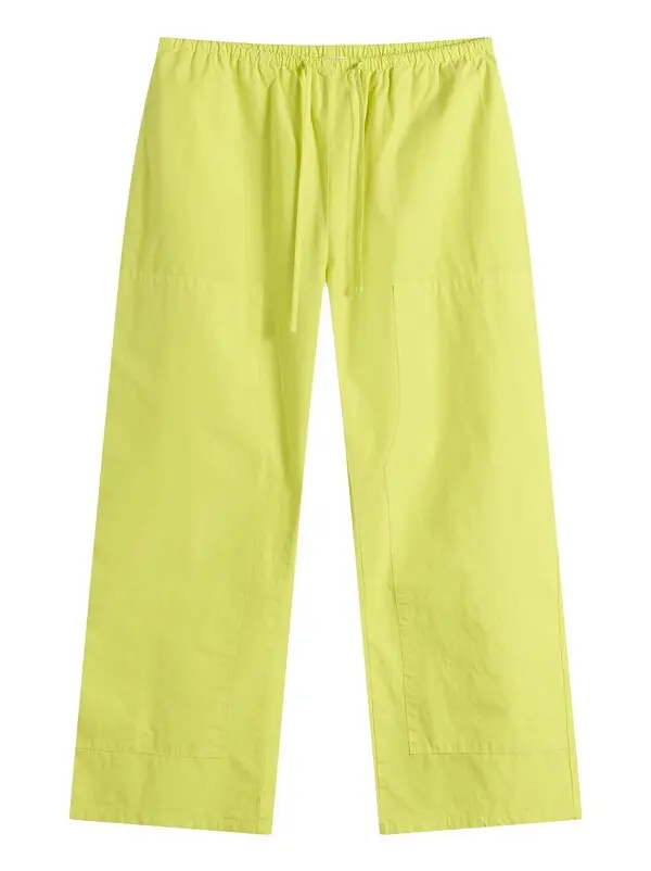 LESET Kyoto Carpenter Pants - Chartreuse