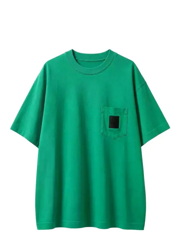 Givenchy Logo-patch Pocket T-shirt - Green