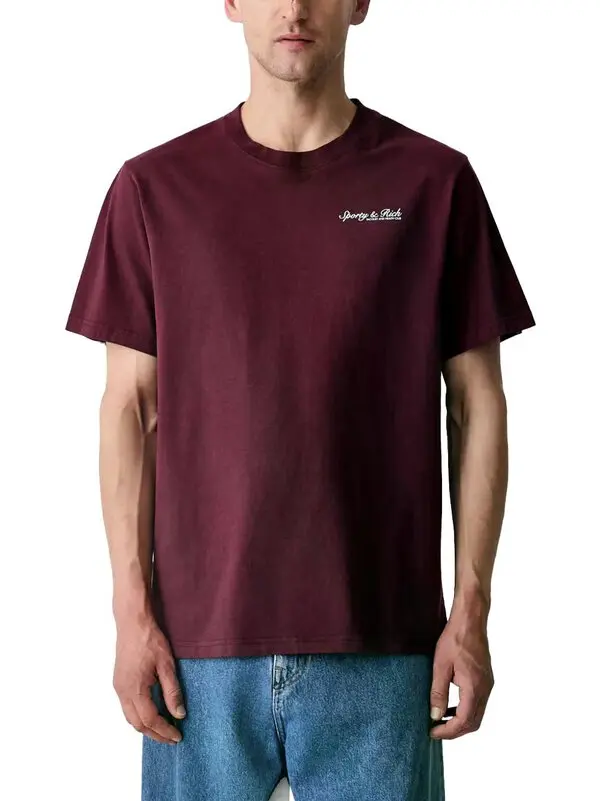 SPORTY & RICH Syracuse T-shirt - Red