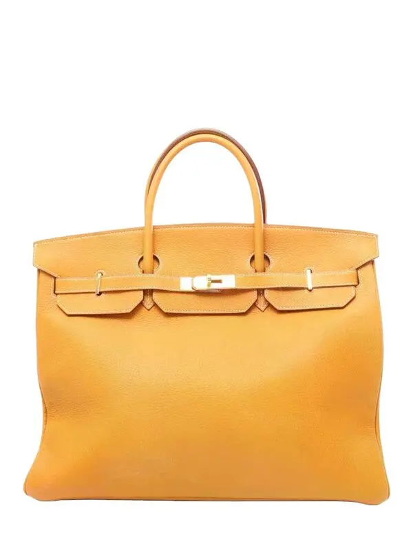 Hermès 2000 40 Birkin Tote Bag - Orange