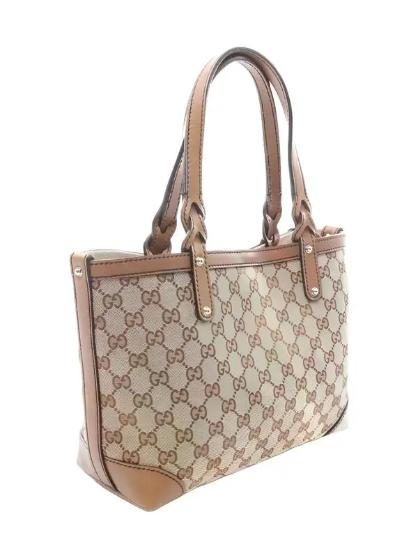 Gucci Gg-pattern Tote Bag - Neutrals