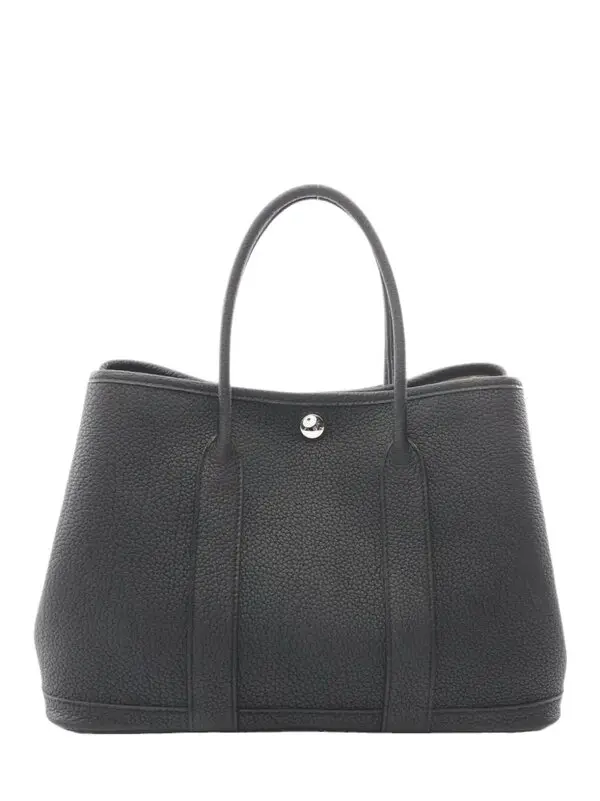 Hermès 2026 Tpm Garden Party Tote Bag - Black