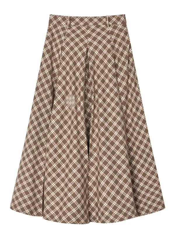 BY MALENE BIRGER Eden Organic Cotton Maxi Skirt - Fosil