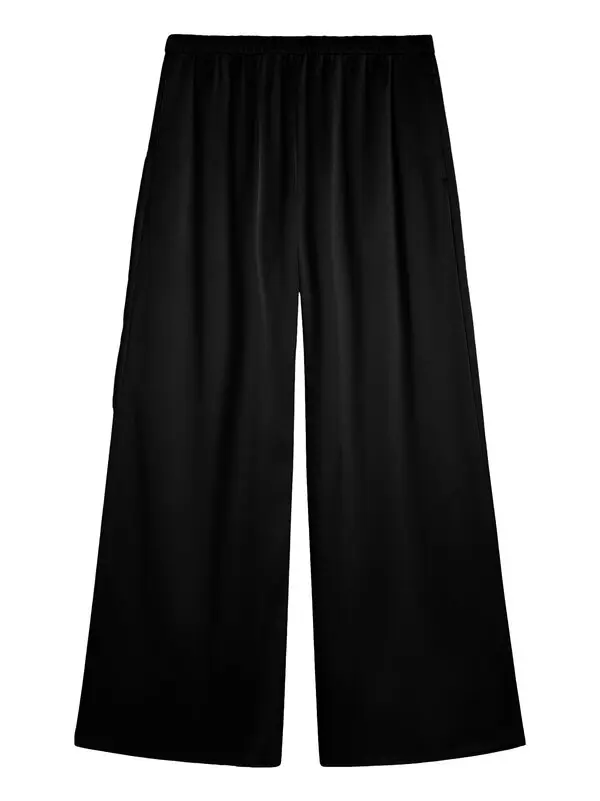 BY MALENE BIRGER Louis Wide-leg Trousers - Black