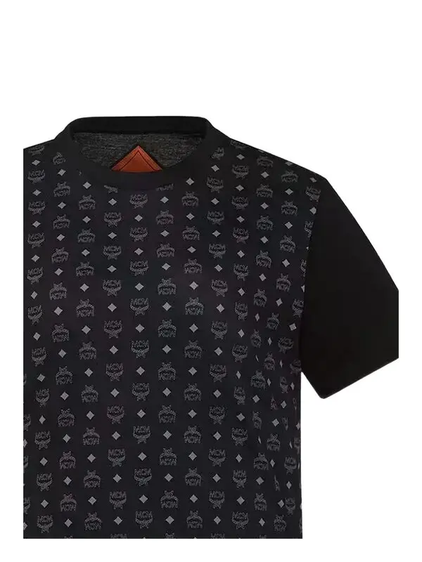 Mcm Visetos-print T-shirt - Black