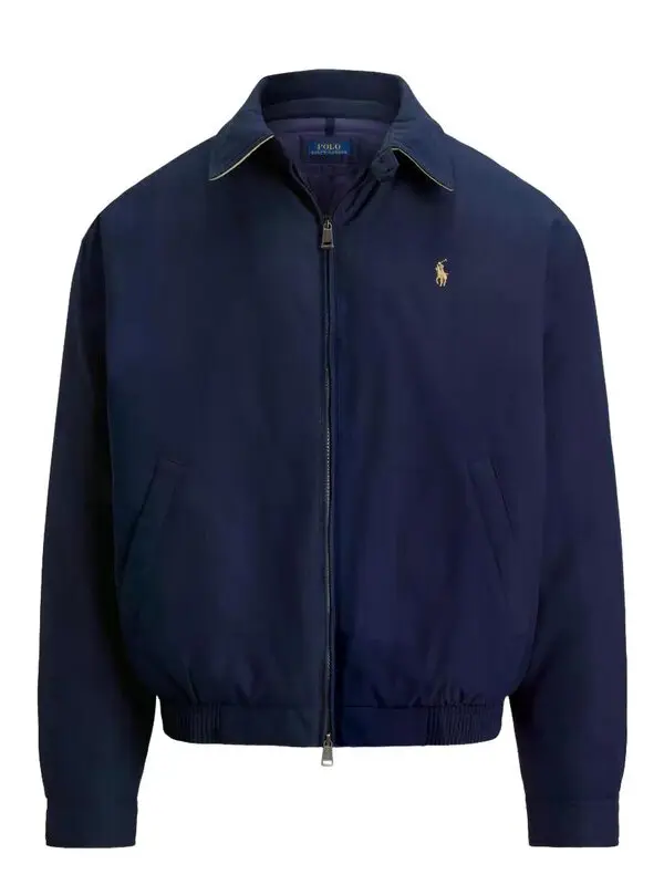 Polo Ralph Lauren Logo-embroidered Shirt Jacket - Blue