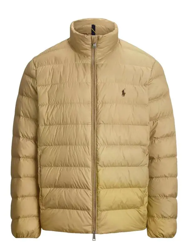 Polo Ralph Lauren Quilted Mock-neck Jacket - Neutrals