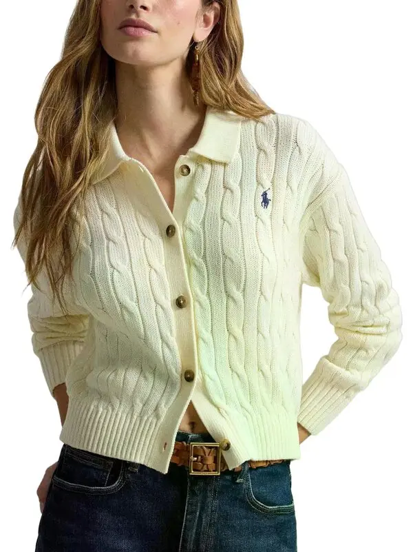 Polo Ralph Lauren Cotton Cardigan - Neutrals