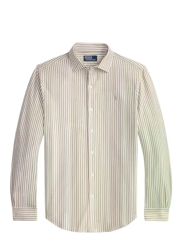 Polo Ralph Lauren Striped Oxford Shirt - Neutrals