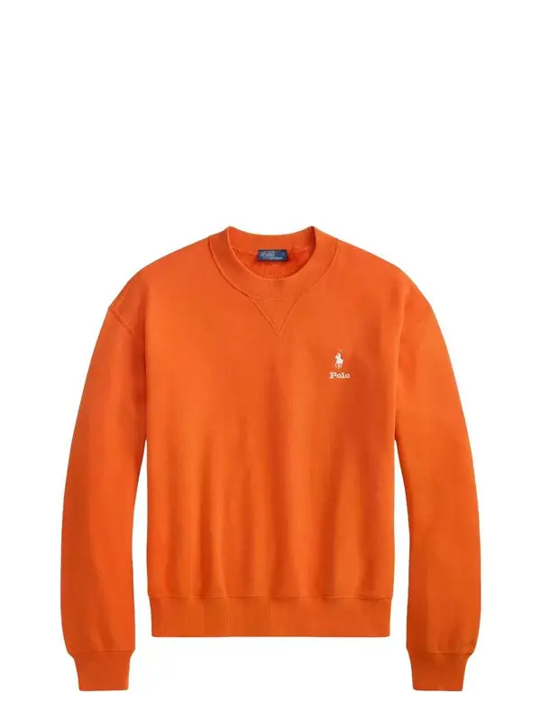 Polo Ralph Lauren Logo-embroidered Sweatshirt - Orange
