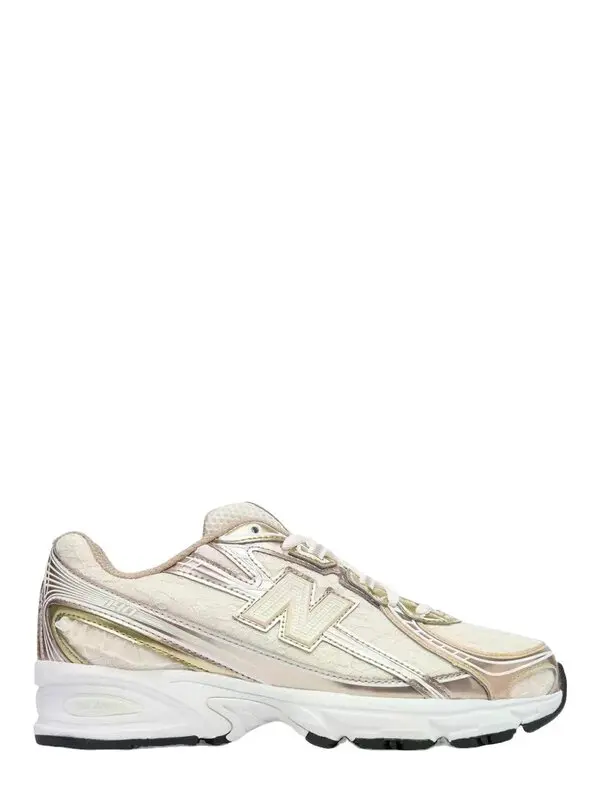 NEW BALANCE 740 Lace-panelled Sneakers - Neutrals