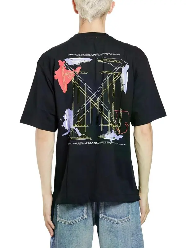 Off-White Archigeography Arrow T-shirt - Black