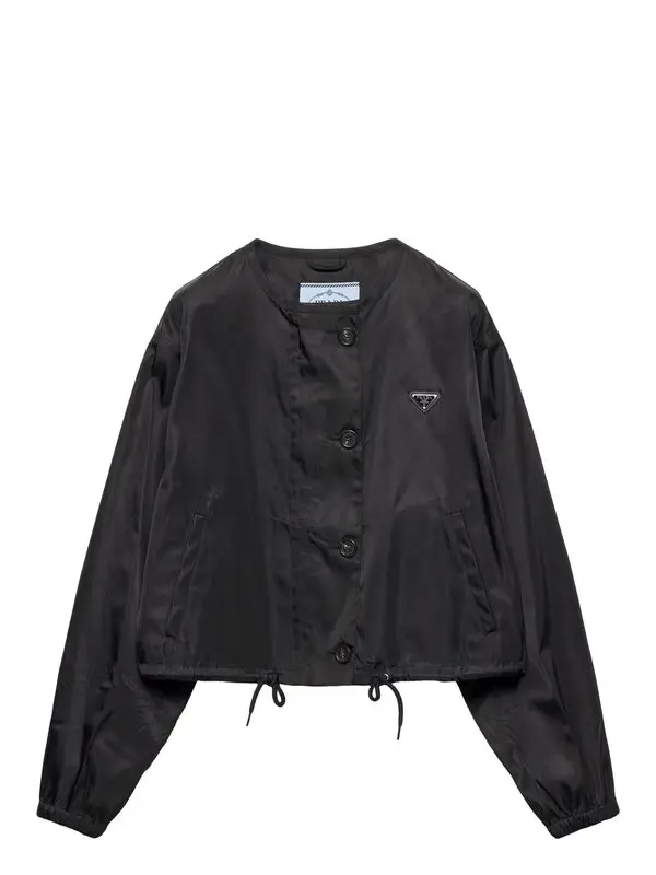 Prada Re-nylon Blouson Jacket - Black