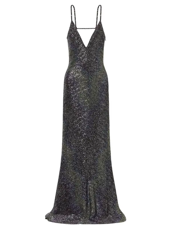 Missoni Embellished Crochet-knit Maxi Dress - Multi