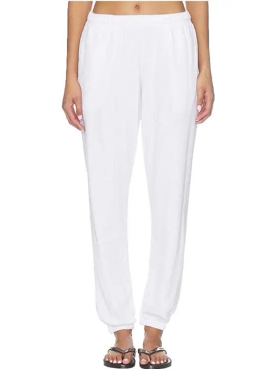 Michael Lauren Viper Sweatpant With Side Pocket In . Also - White