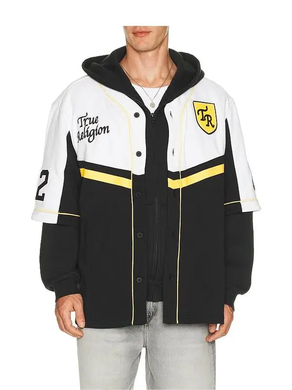 True Religion Shirt Sleeve Baseball Jersey In . Also - Multi