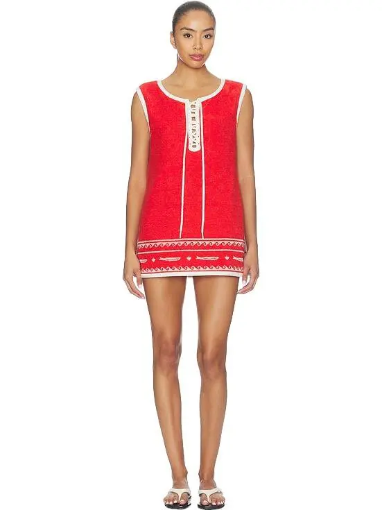 Posse Cody Tunic Top In . Also - Red