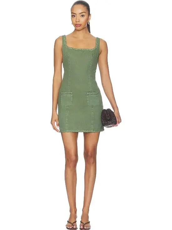 Amanda Uprichard Aiden Dress In . Also - Olive