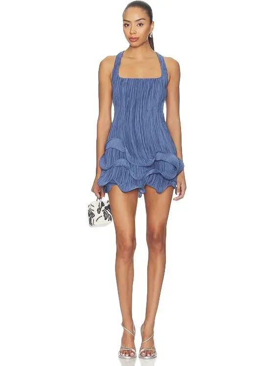 Cult Gaia Marsa Dress In . Also - Blue