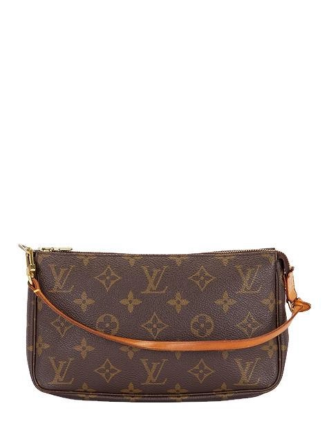 FWRD RENEW Louis Vuitton Monogram Pochette Accessoires Shoulder Bag - Brown
