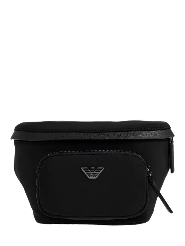 Emporio Armani Logo Belt Bag - Black
